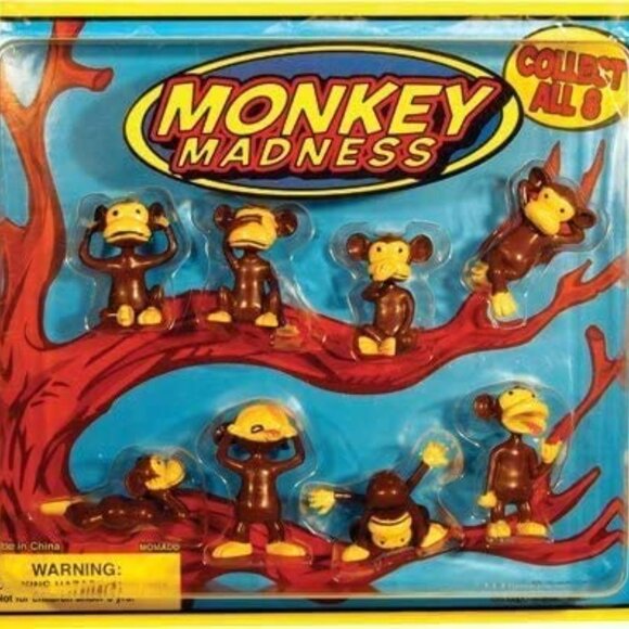 YNS Generic | Toys | Monkey Madness Cake Topper Figures Large Plastic ...